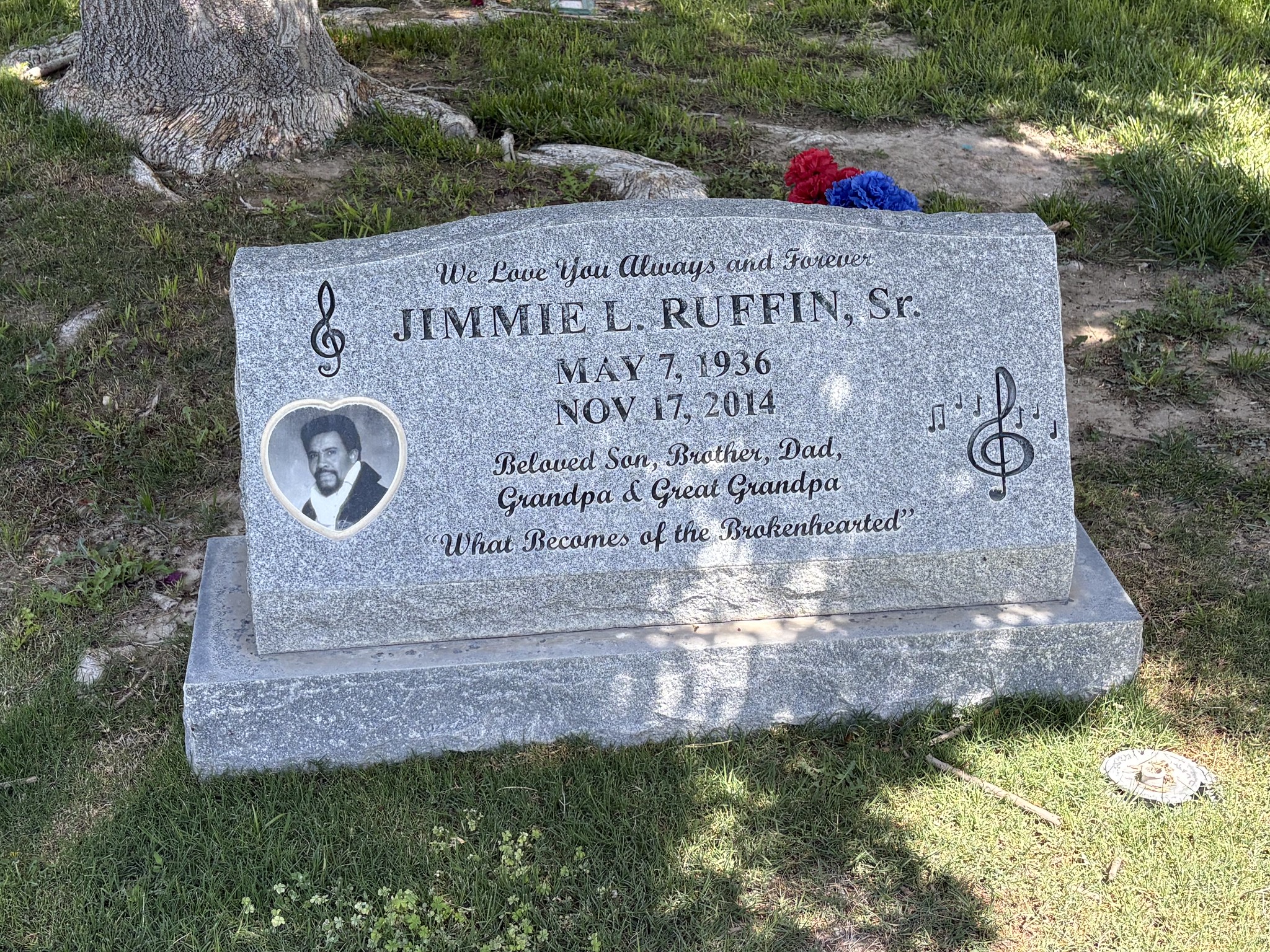 Jimmy Ruffin | Celebrity Graveland